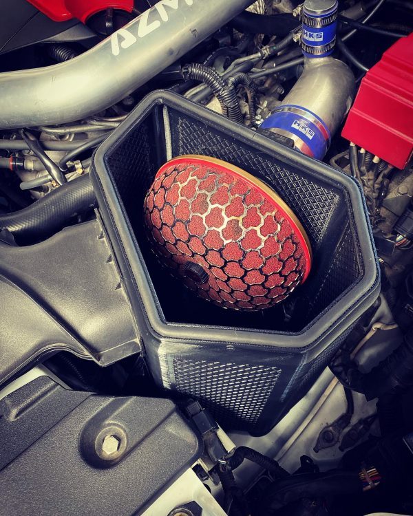 E H Motors custom EVO X cold air intake - E&H Motors
